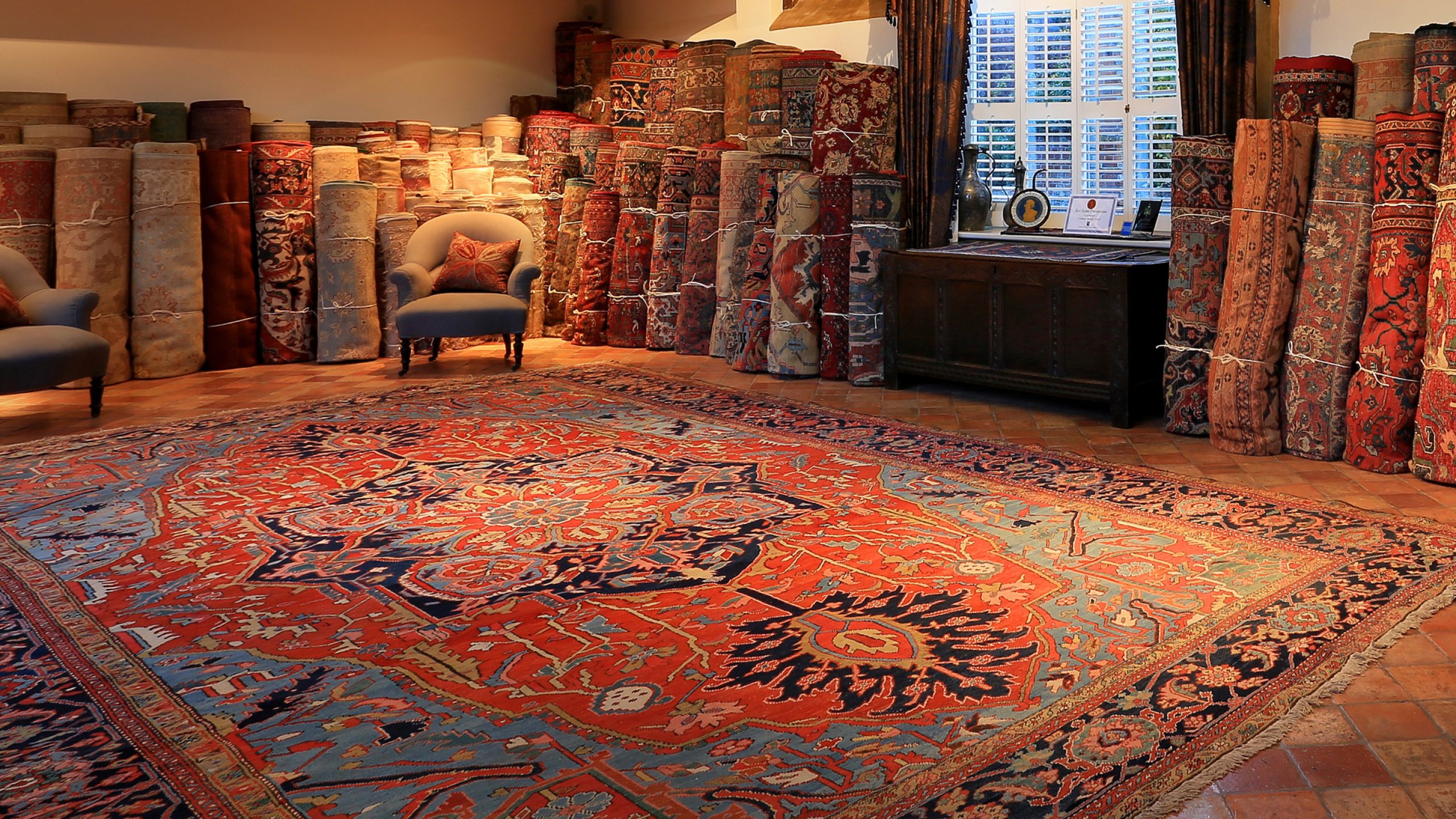 Barn Showroom - Farnham Antique Carpets